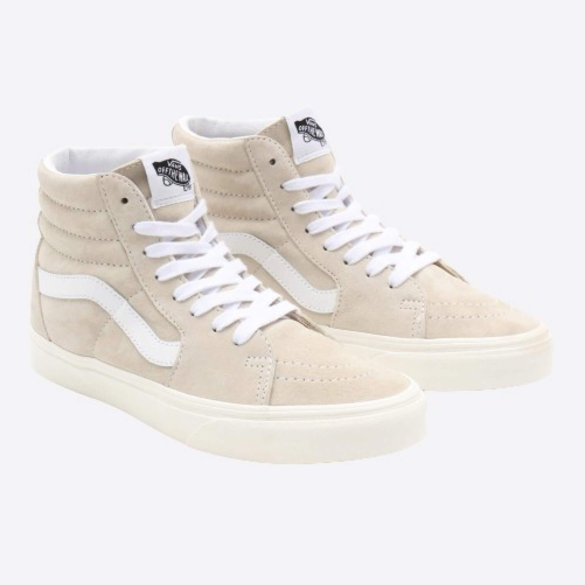 Dámské tenisky Vans VN0A32QG9G91 Sk8-Hi v béžové barvě | Kecky.cz