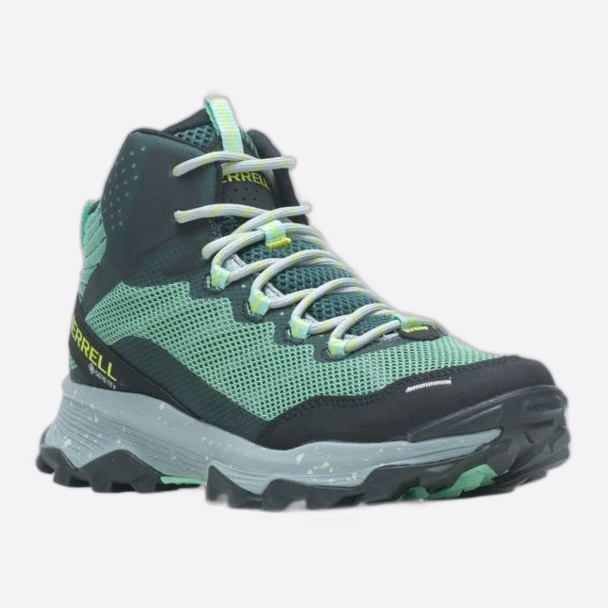 Dámské zelené boty Merrell J067368 - Komfortní a stylové | Kecky.cz